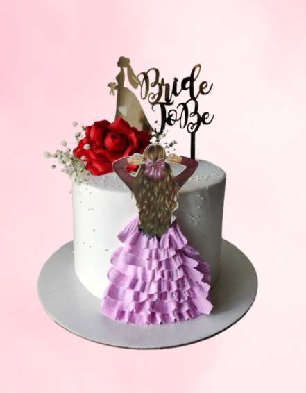 Stunning Bride To Be – legateaucakes