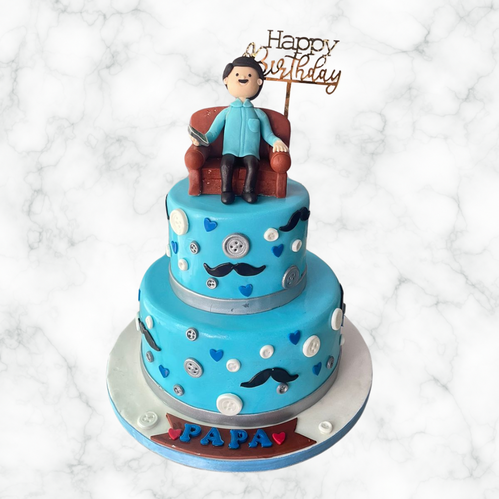 Relaxing Dad Cake – legateaucakes