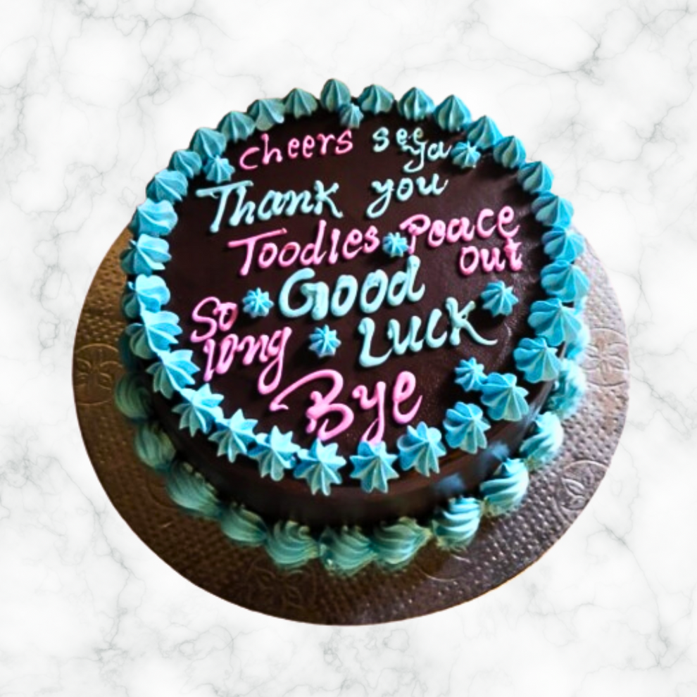 Toodles Farewell Cake – legateaucakes