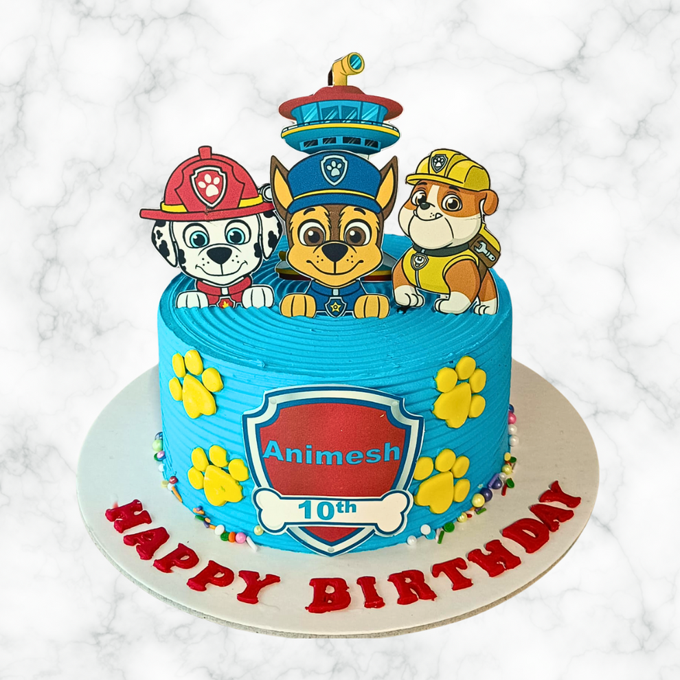 PAWsome Double Digits Cake – legateaucakes