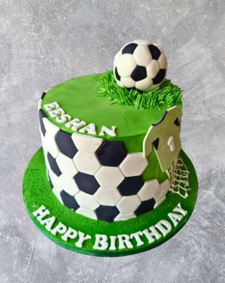 Football Touchdown Cake – legateaucakes